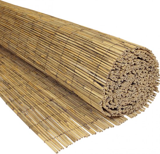 Riet Mat Extra Dik op rol B200cm x H100cm / Naturel | bol.com