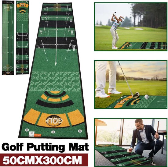 Golftapijt - Putting Mat - Dik - Glad - Oefendeken - Voor Indoor Home ...