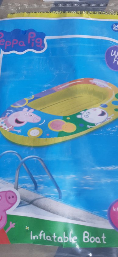 Peppa Pig Opblaasbare boot | bol