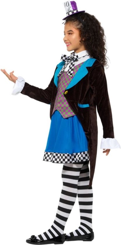 Smiffy's - Mad Hatter Kostuum - Kleine Miss Hatter Uit Wonderland ...