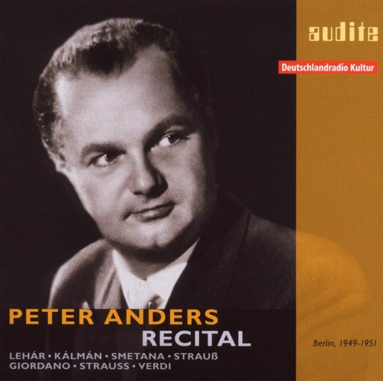 Peter Anders - Recital (2 CD), Peter Anders | Muziek | bol