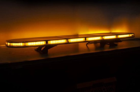 Tip-it - Zwaaibalk - Zwaailamp - Zwaailicht - Oranje - 120 cm | bol