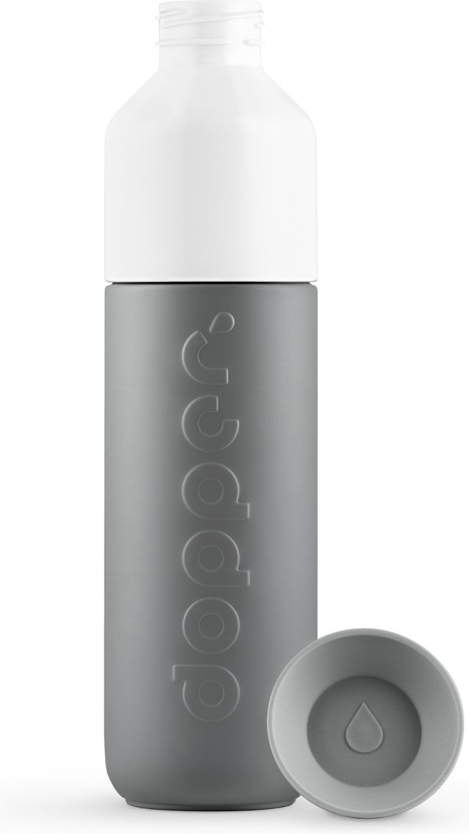 Dopper Insulated Drinkfles - Glacier Grey - 350 ml | bol