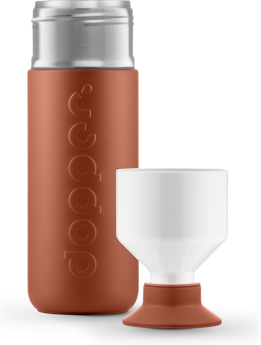 Dopper Insulated Drinkfles - Terracotta Tide - 580 ml | bol.com