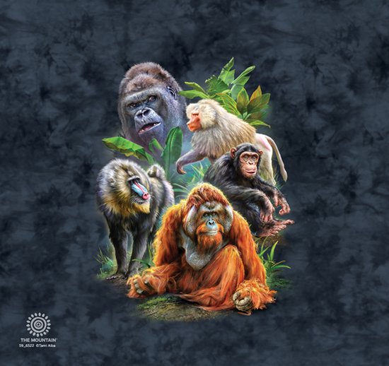 Tumbler Primates Collage 500 ml | bol.com