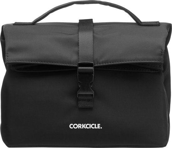 Corkcicle NONA ROLL-TOP LUNCH BOX - Insulated - Black. Zwart | bol