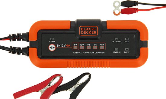 Acculader, voor auto- en motoraccu's, volautomatische intelligente ...