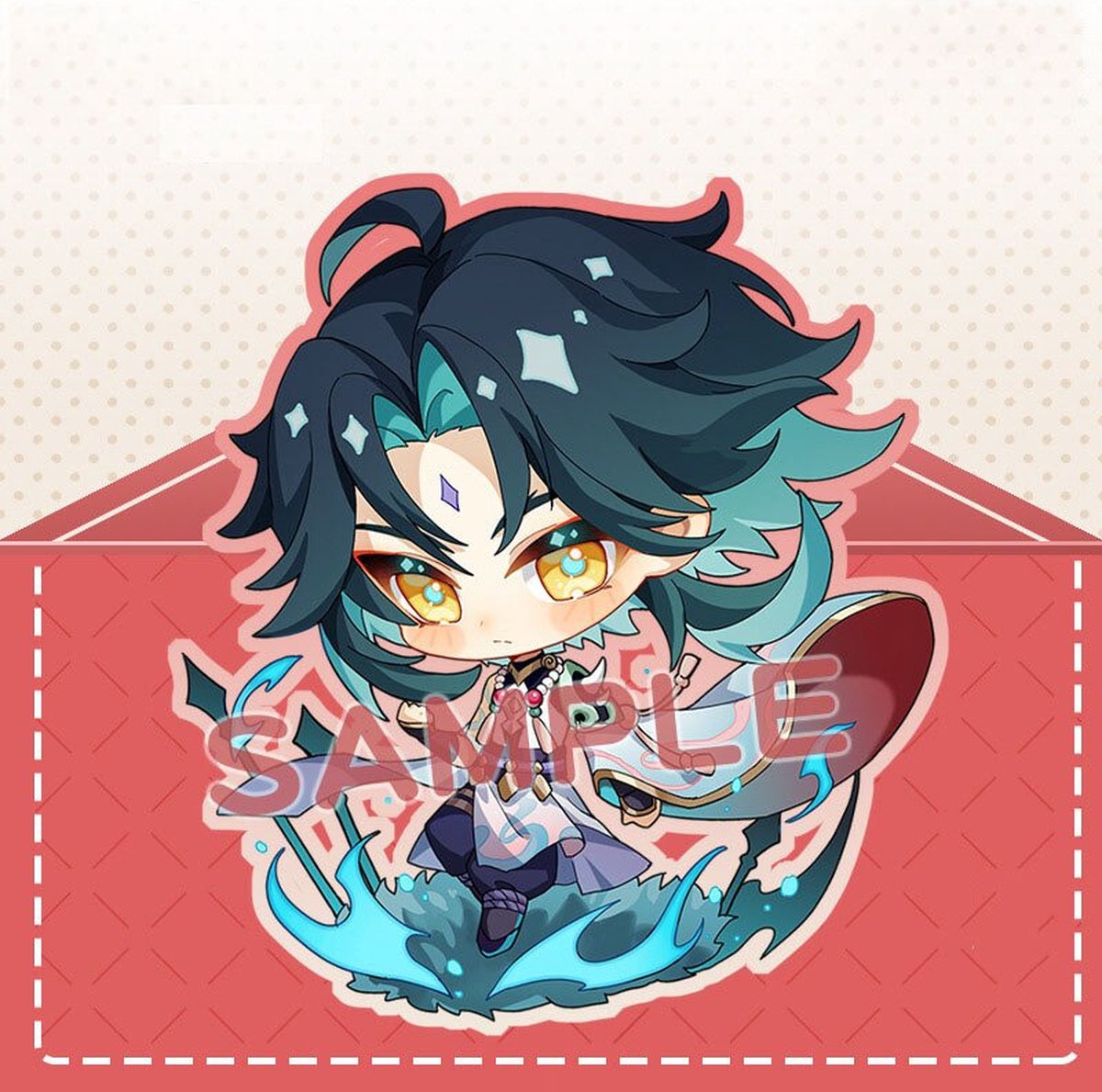 Genshin Impact - Sleutelhanger/Keychain - Anime - Xiao | bol.com