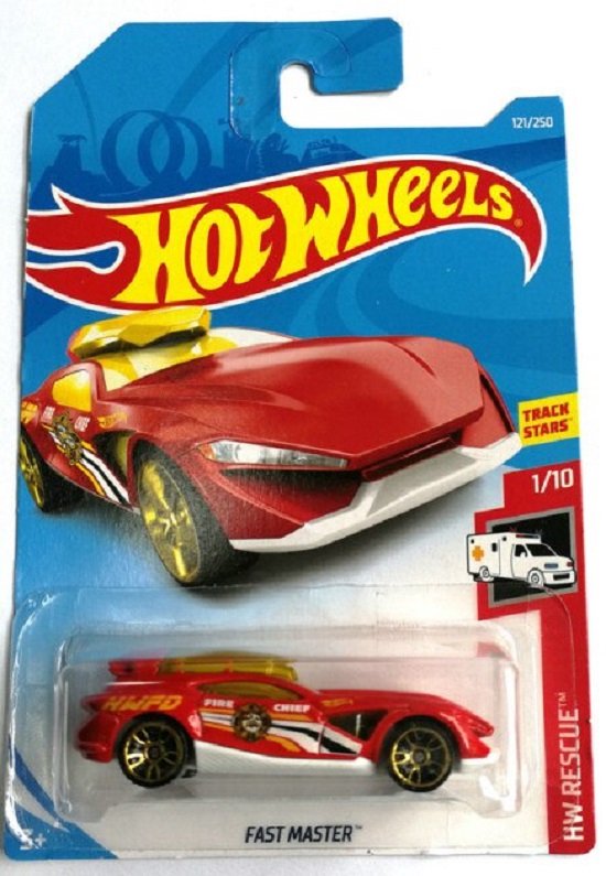 Hot Wheels Fast Master die cast voertuig - 7 cm | bol.com