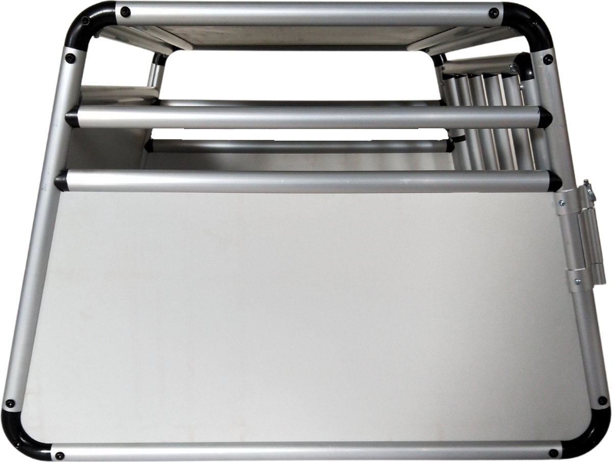 Topmast Autobench Aluminium - Reisbench Hond - 69 x 54 x 50 CM ...