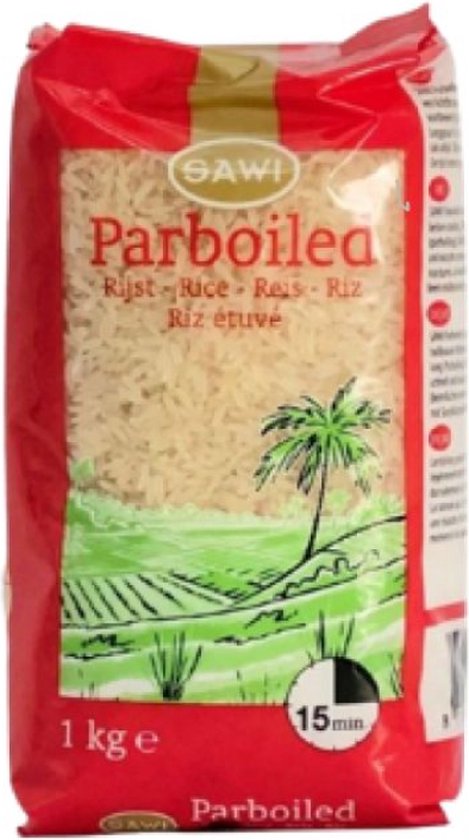 Sawi parboiled rijst - 4 x 1kg | bol