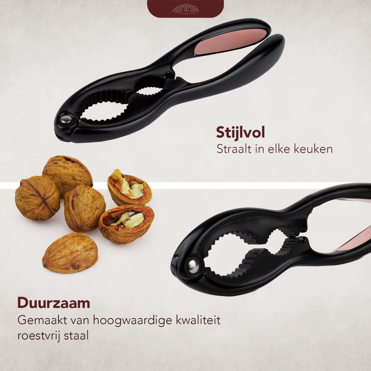 Nimma Notenkraker - 17 cm - Walnoten / Noten Kraker - Walnotenkraker ...