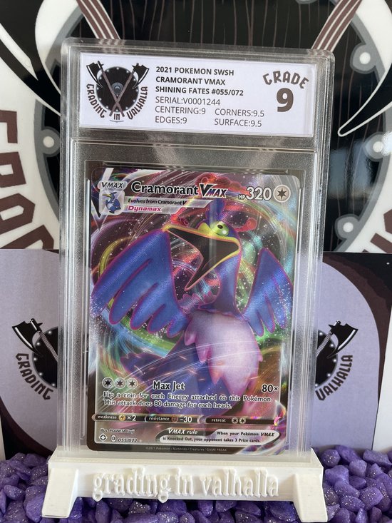 Pokemon Kaarten - Cramorant Vmax - Grade 9 - Grading In Valhalla ...