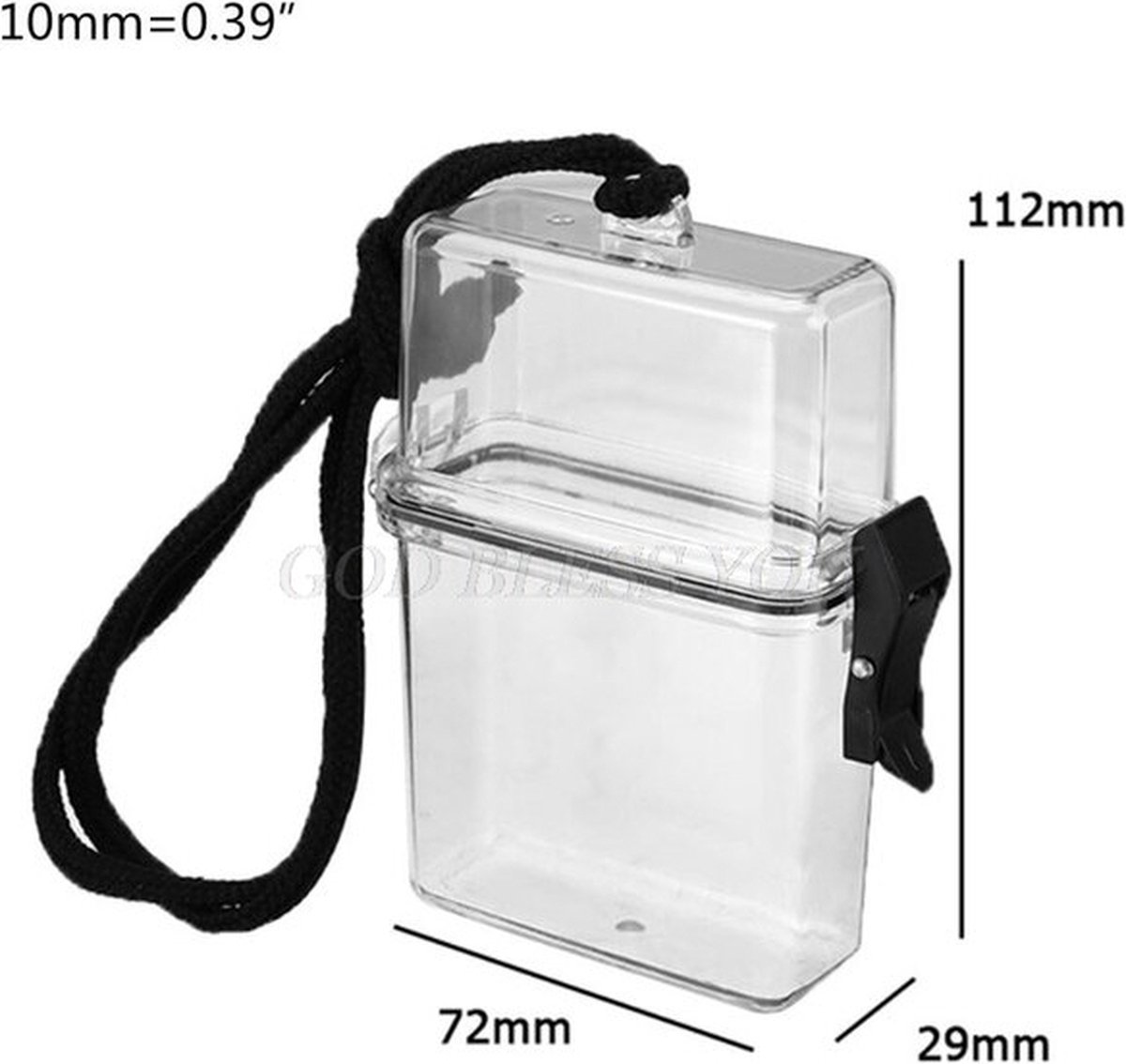 ''OP=OP'' Sigarettenhouder Waterdicht - Transparant - Waterdichte ...