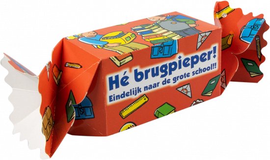 Snoeptoffee - Brugpieper - Gevuld met Snoep - In cadeauverpakking met ...
