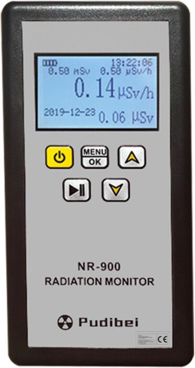 Geigerteller - EMF-Meter - Stralingsmeter - K2 Meter | bol.com