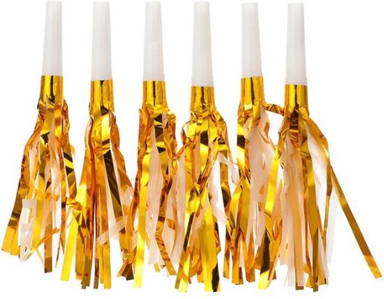 Geboorte Toeter - Fluitje – Wit - Goud | Traktatie Kids – School ...