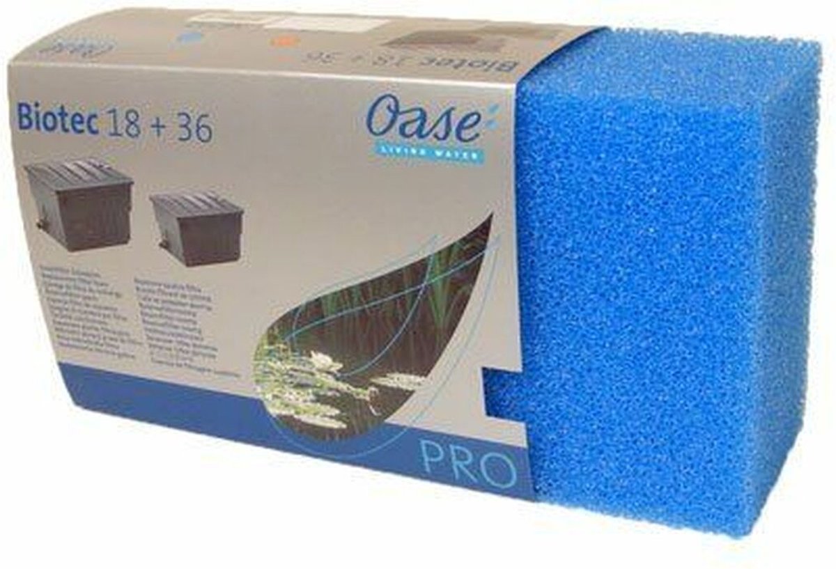 Vervangmousse blauw BioTec 18 / 36 | bol.com