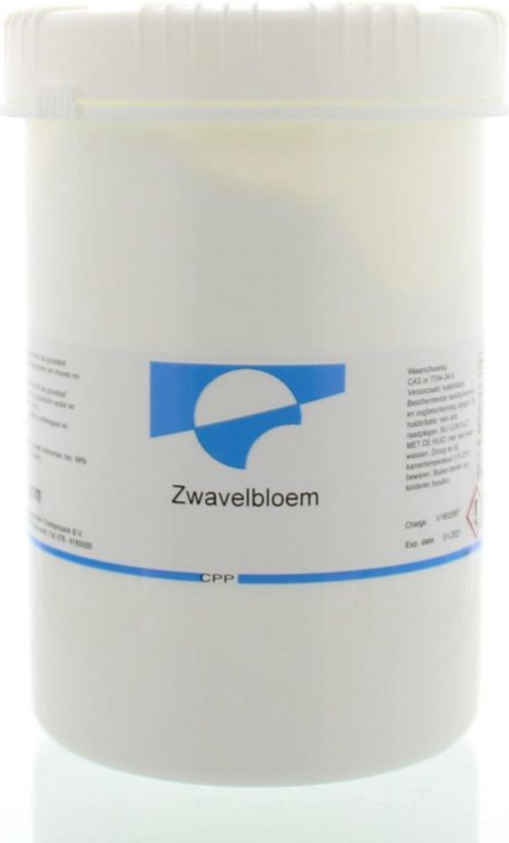 Sulfur Flour 500 Grams | bol.com