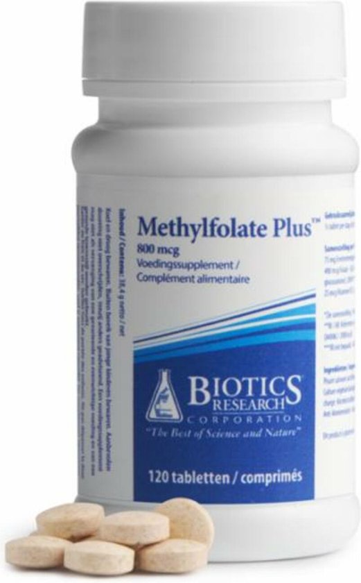 methylfolate pl 800mcg Biotics | bol.com