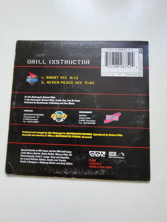 Captain Jack - Drill Instructor CD single, Captain Jack | Muziek | bol