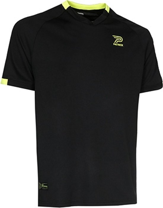 Patrick High Performance Exclusive T-Shirt Heren - Zwart / Fluogeel ...