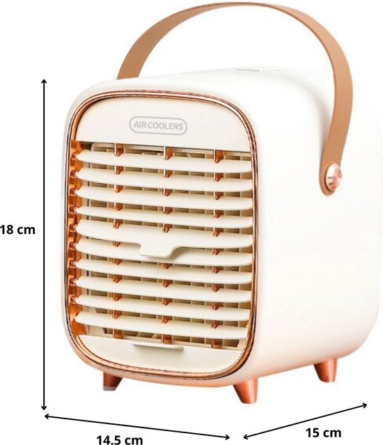 Mini Airco - Draagbare Mobiele Airco - Airconditioner - Aircooler ...