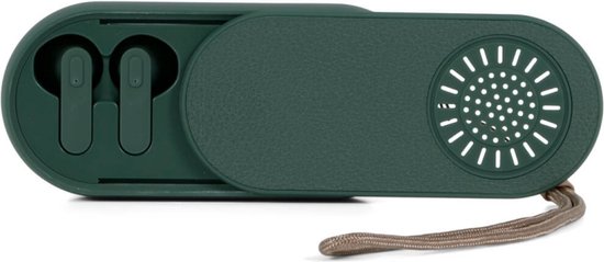 BRAINZ 2-in-1 Earbuds & Speaker Groen | bol