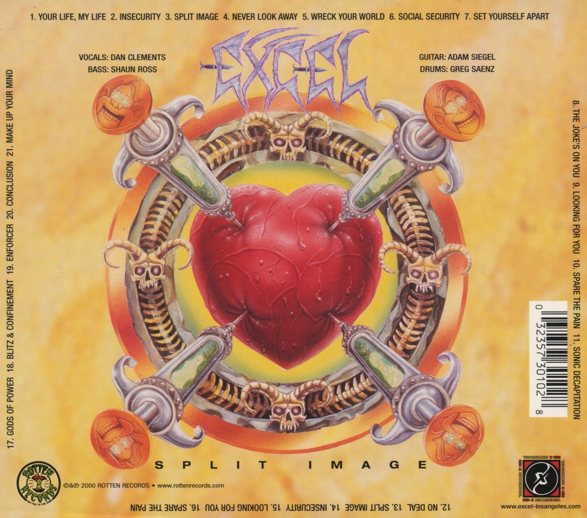 Excel - Split Image (CD), Excel | CD (album) | Muziek | bol.com