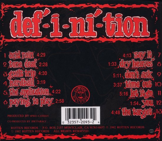 D.R.I. - Definition (CD), D.R.I. | CD (album) | Muziek | bol