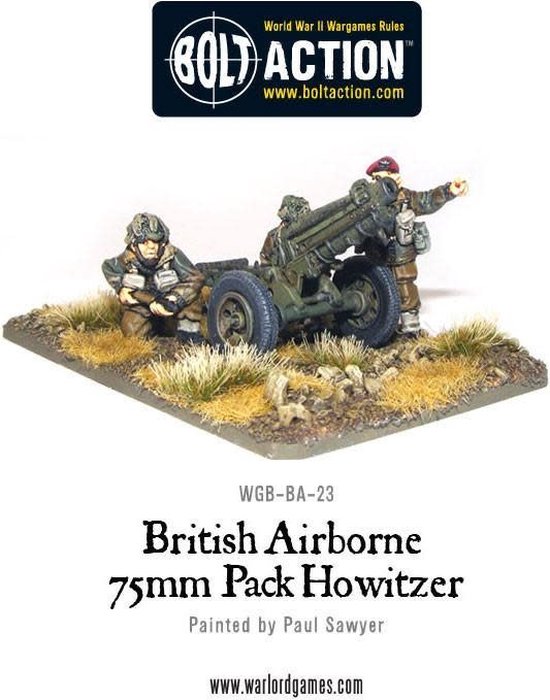British Airborne 75mm Pack Howitzer | bol