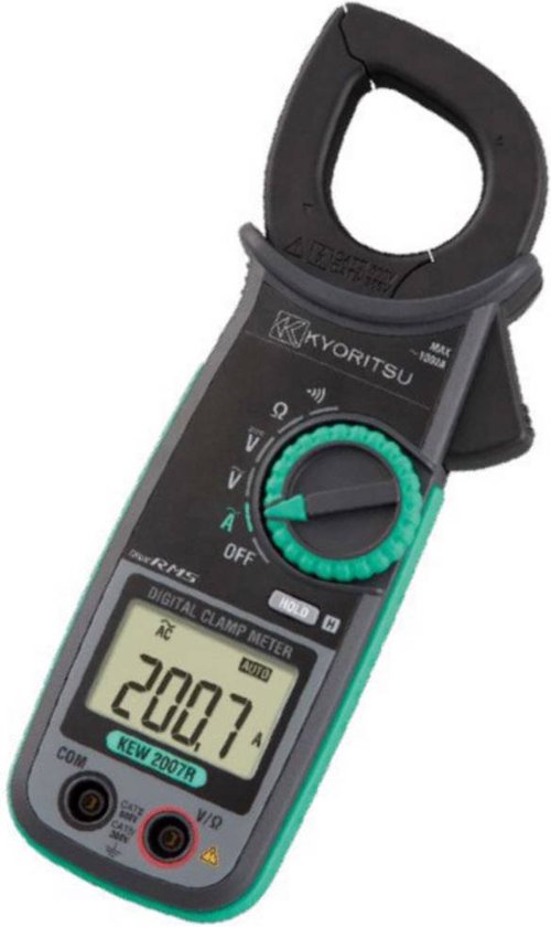 Kyoritsu KEW2007R Stroomtang CAT III 600 V CAT IV 300 V | bol.com