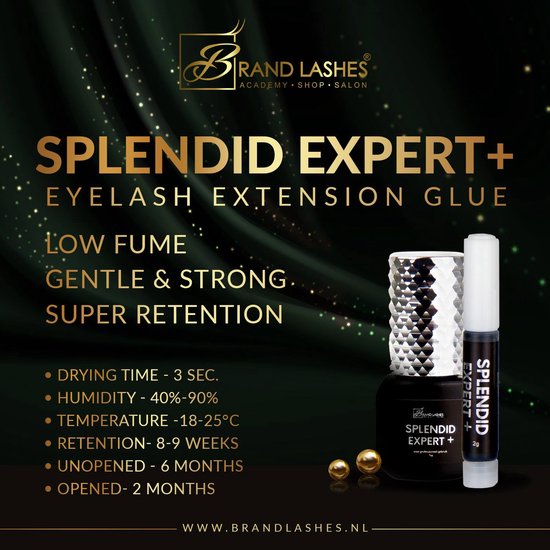 Brand Lashes | Wimperextensions lijm | SPLENDID EXPERT 5 GRAM (2-3 SEC ...