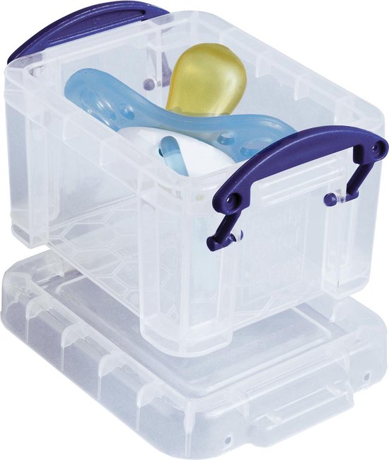 Really Useful Box 0,14 liter, transparant 150 stuks | bol