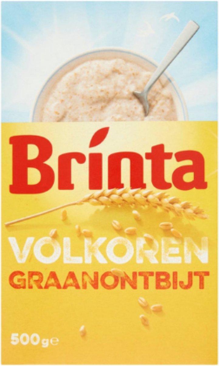 Brinta volkoren graanontbijt - 5x 500gr | bol.com