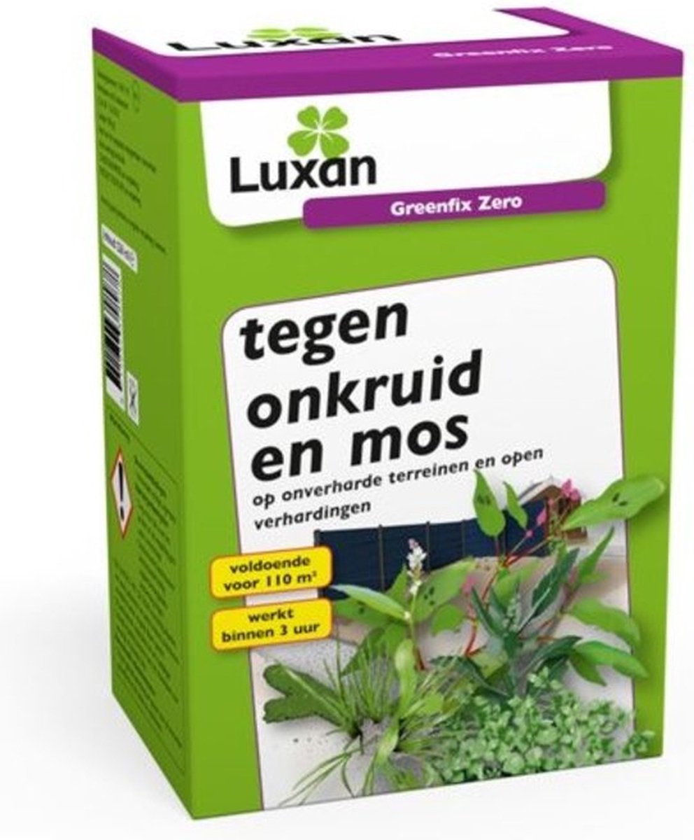 Luxan Greenfix Zero Onkruidbestrijding 250 ml - Voor Minimaal 110 M2 - Hardnekkig -... | bol