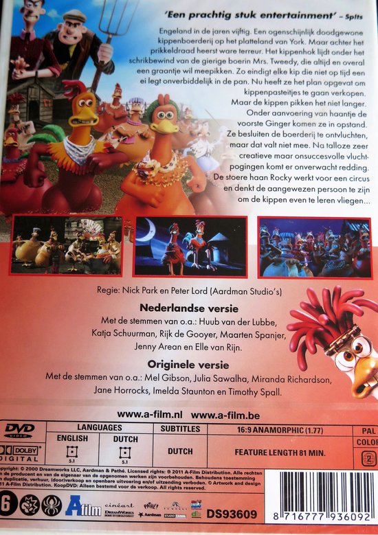 Chicken Run (Dvd) | Dvd's | bol.com