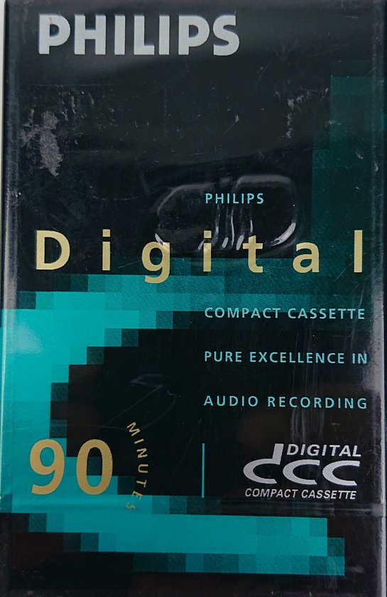 Philips DCC - Digital Compact Cassette - 90 minuten | bol