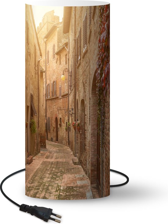 Lamp - Nachtlampje - Tafellamp slaapkamer - Italiaanse straat in ...