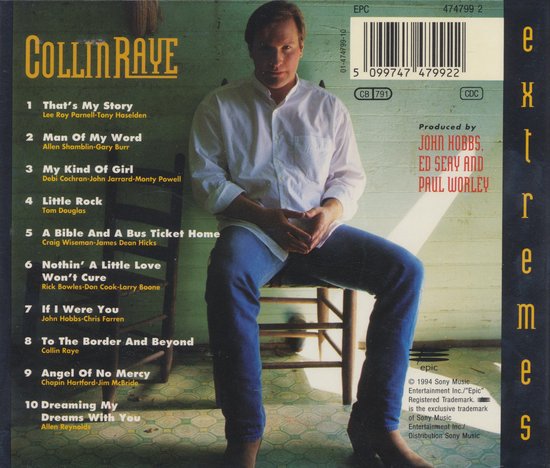 COLLIN RAYE - Extreme, Collin Raye | CD (album) | Muziek | bol
