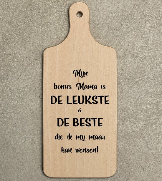 Borrelplank bonus mama de leukste en de beste | bol