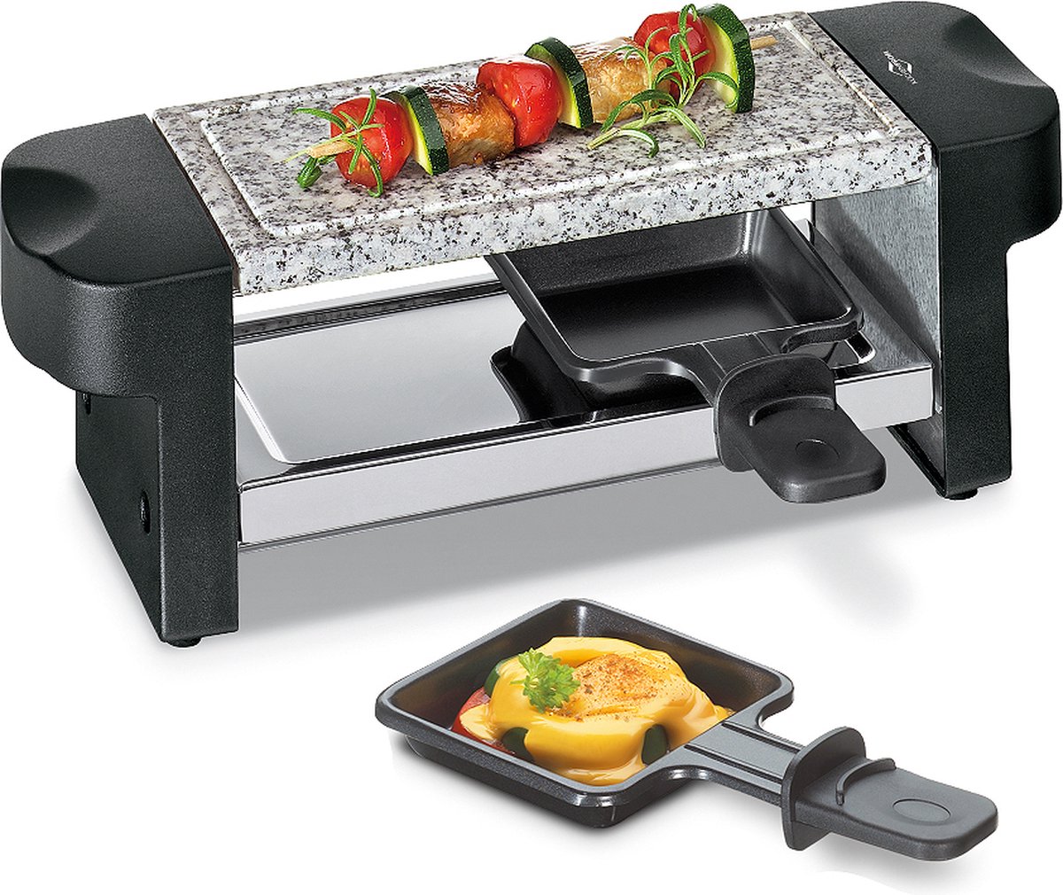 Steengrill en Gourmetset Hot Stone Duo Zwart | bol.com