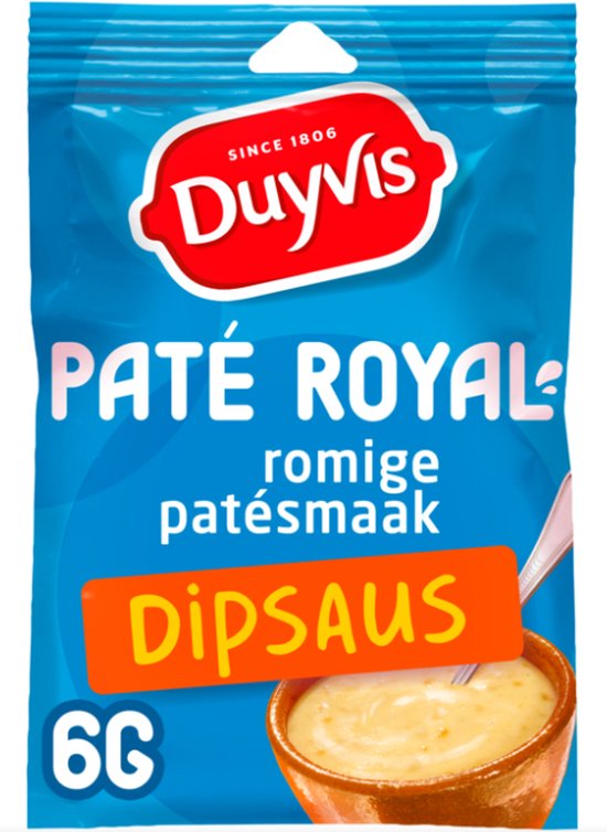 10x Duyvis dipsaus Paté Royal | Romige Paté smaak | bol