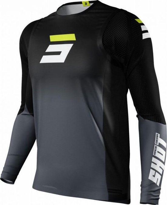 Shot Aerolite Gradient Grey - Maat XXL - | bol.com