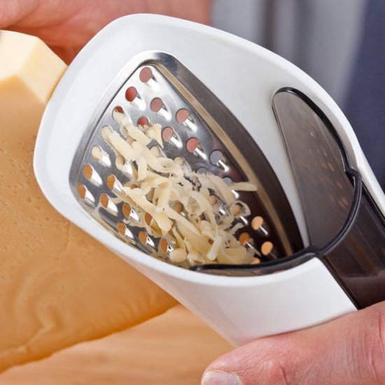 Vacuvin® Kaasrasp | Kaasrasp | Kaasrasp met Opvangbak | Rasp | Kaas ...