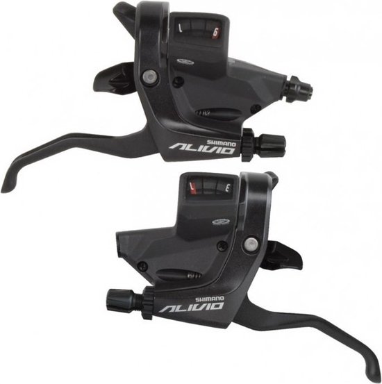 Shimano Alivio set shifters 9v 1800mm ST-M430 zwart | bol