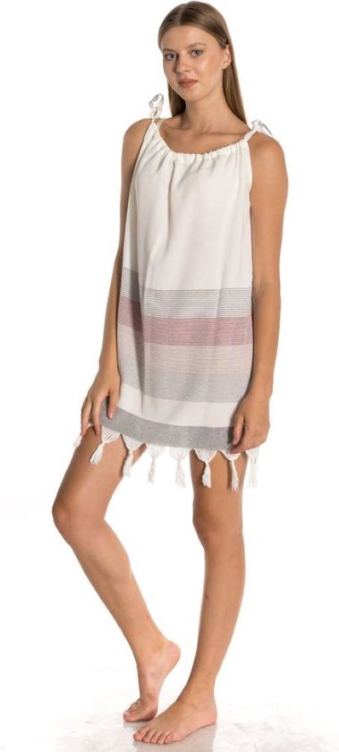 Lubna Home Strand Tuniek-Strandjurkje-Beach Dress LARGE | bol