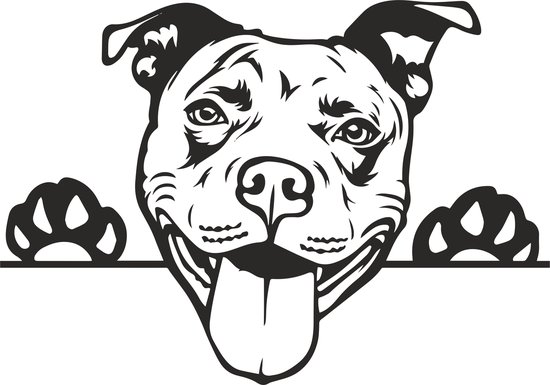 sticker glurende Stafford | bol.com