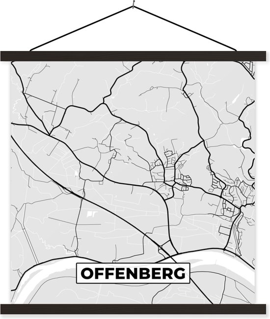 Posterhanger incl. Poster - Schoolplaat - Offenberg - Stadskaart ...