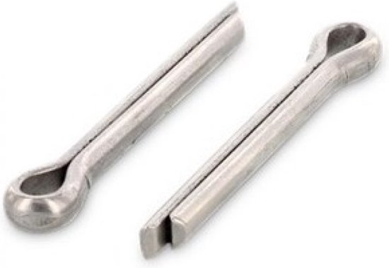 (24 STUKS) 4X40 SPLITPEN RVS-A4 (AISI 316) DIN 94 (ISO 1234) | bol